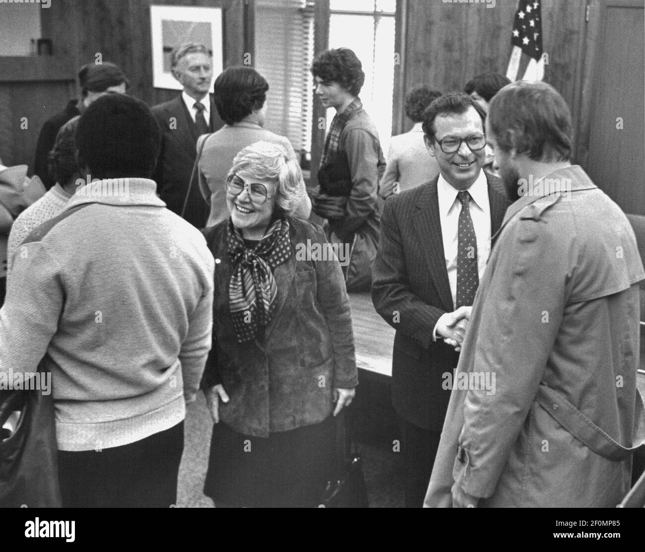 January 2, 1980: Mayor Donald Fraser and his wife, Arvonne, in the ...