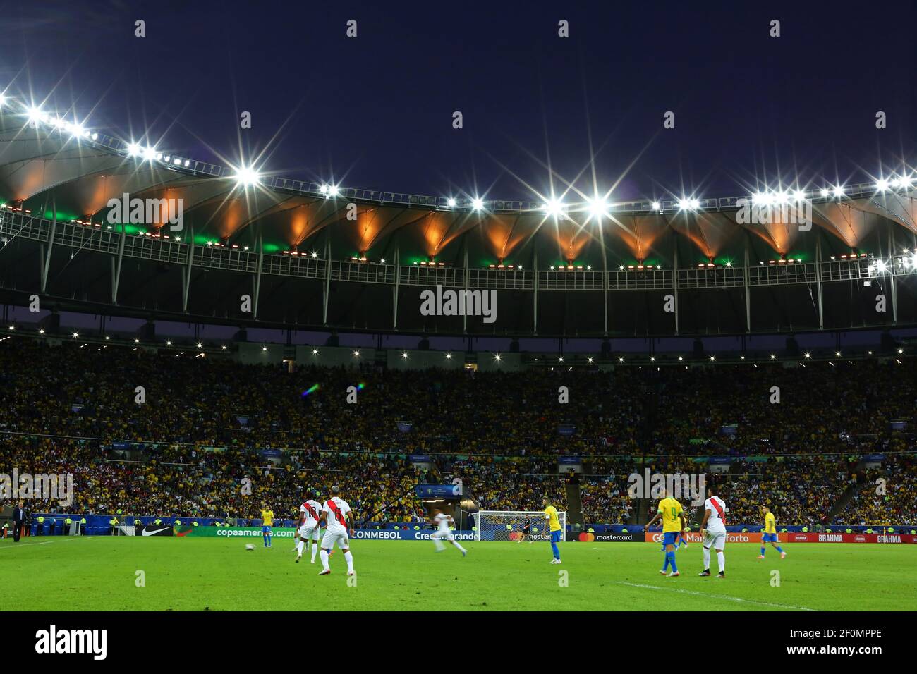 sport Football RIO DE JANEIRO, BRAZIL - JULY 07, 2019 Final - Brazil vs ...