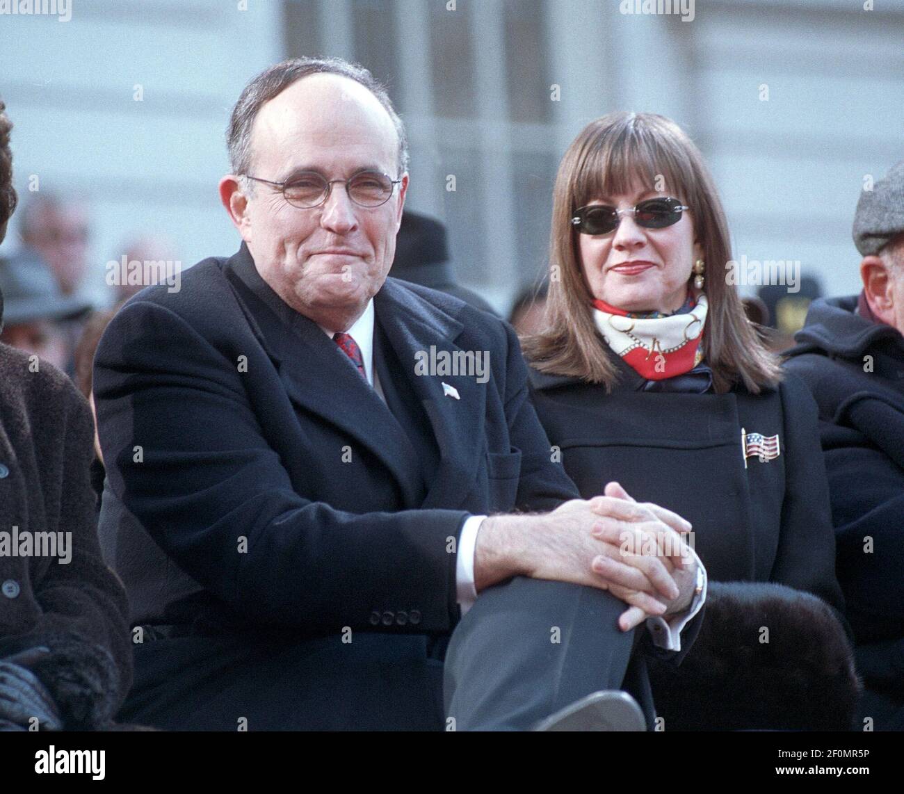 Former Mayor Rudy Giuliani and his girlfriend Judith Nathan at the ...