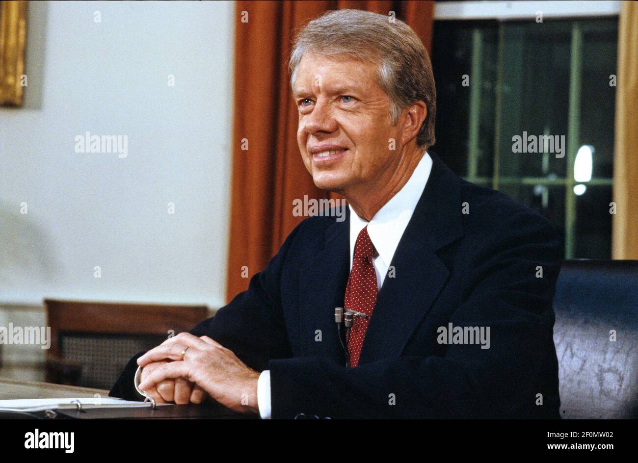 United States President Jimmy Carter delivers his Address to the Nation ...