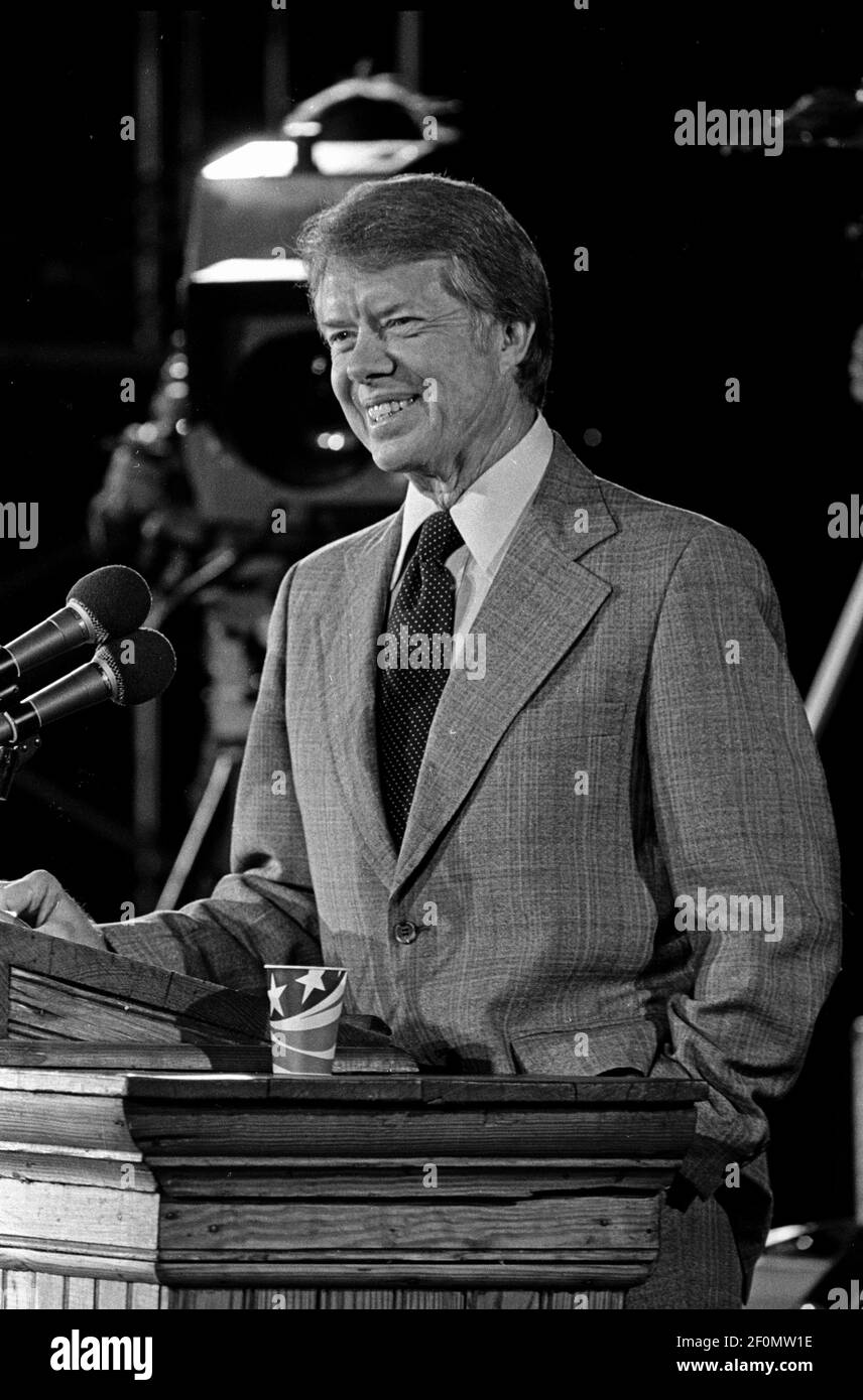 United States President-elect Jimmy Carter holds a post-election press ...