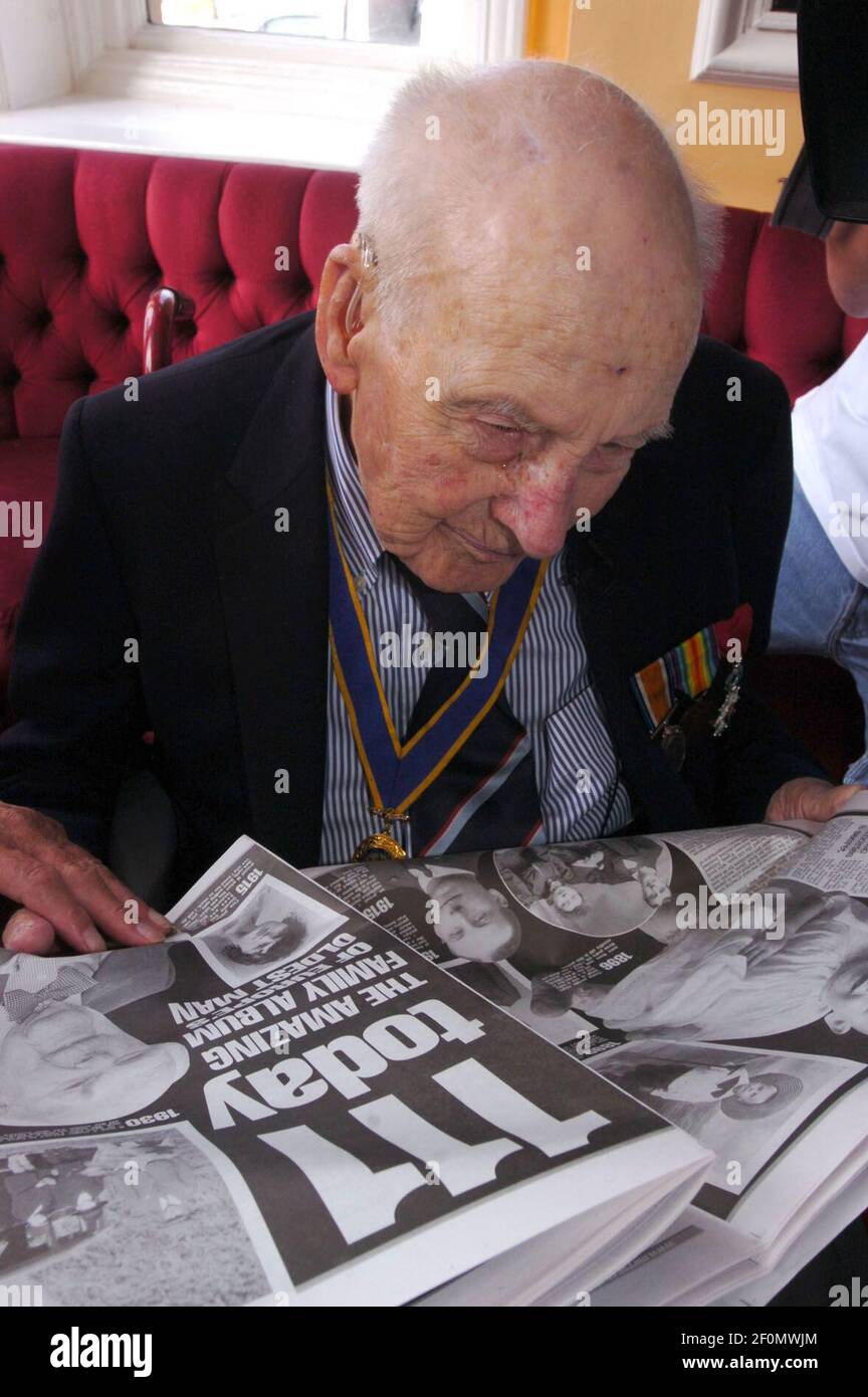 HENRY ALLINGHAM CELEBRATES HIS 111TH BIRTHDAY PIC MIKE WALKER, 2007 ...