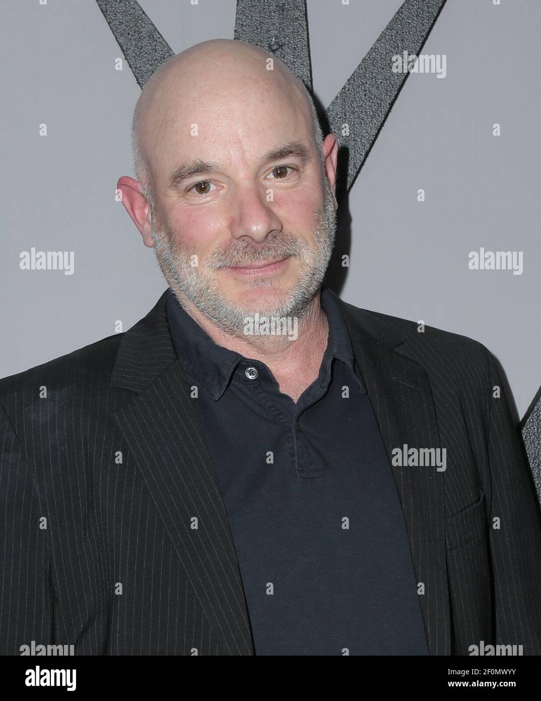 Andrew Bernstein walking the red carpet of HBO's "The Outsider" held at ...