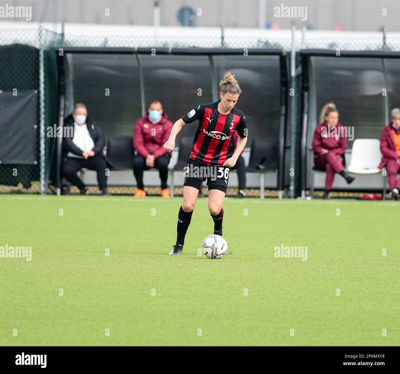 Laura agard of ac milan hi-res stock photography and images - Alamy