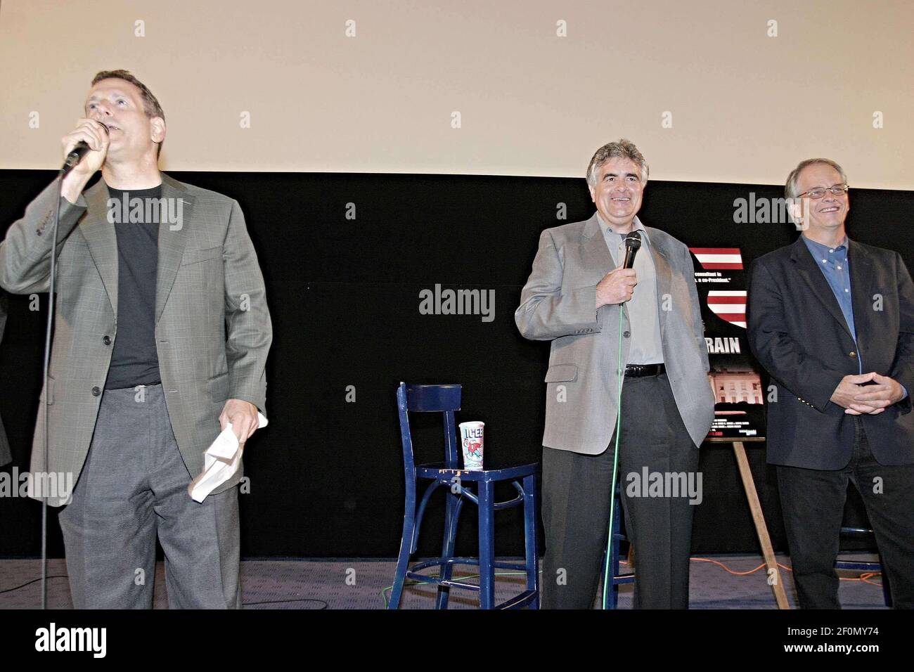 12 August 2004 - Hollywood, California - (L-R) Directors Michael Shoob ...