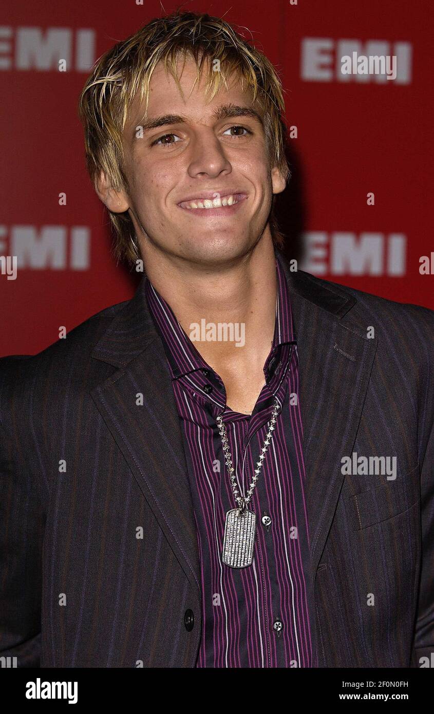 13 February 2005 - Beverly Hills, California - Aaron Carter. EMI Post ...