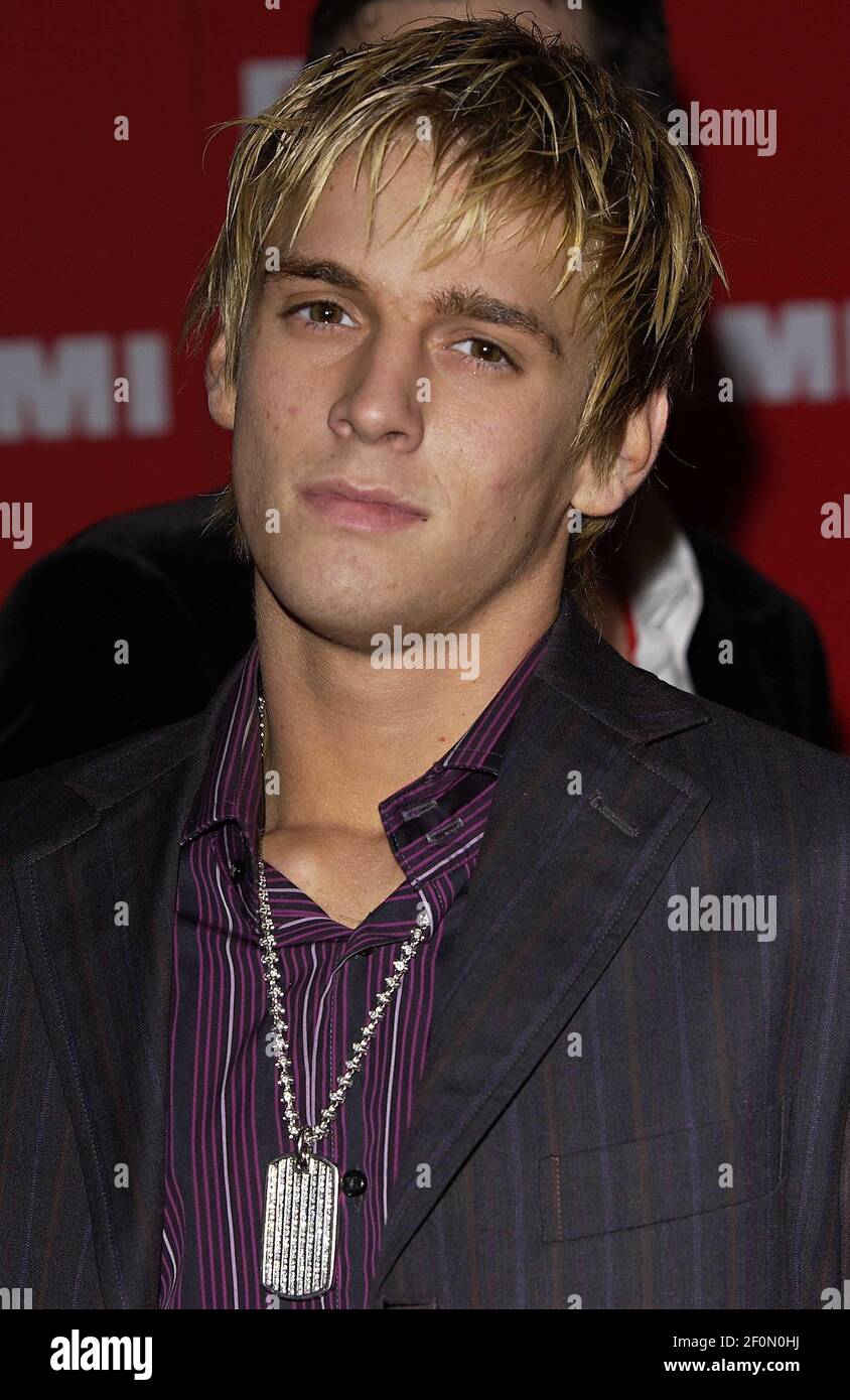13 February 2005 - Beverly Hills, California - Aaron Carter. EMI Post ...