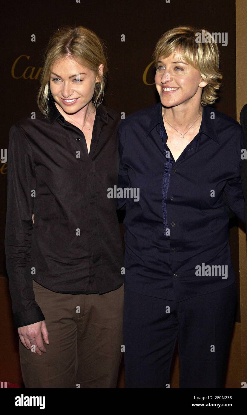 9 May 2005 - Beverly Hills, California - Portia de Rossi and Ellen ...