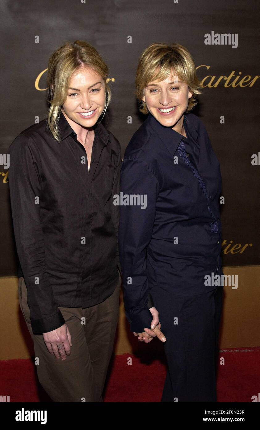 9 May 2005 - Beverly Hills, California - Portia de Rossi and Ellen ...