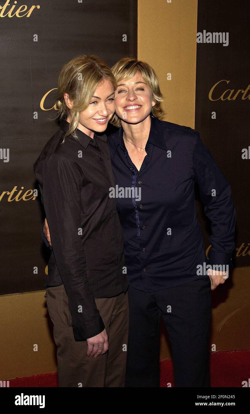 9 May 2005 - Beverly Hills, California - Portia de Rossi and Ellen ...