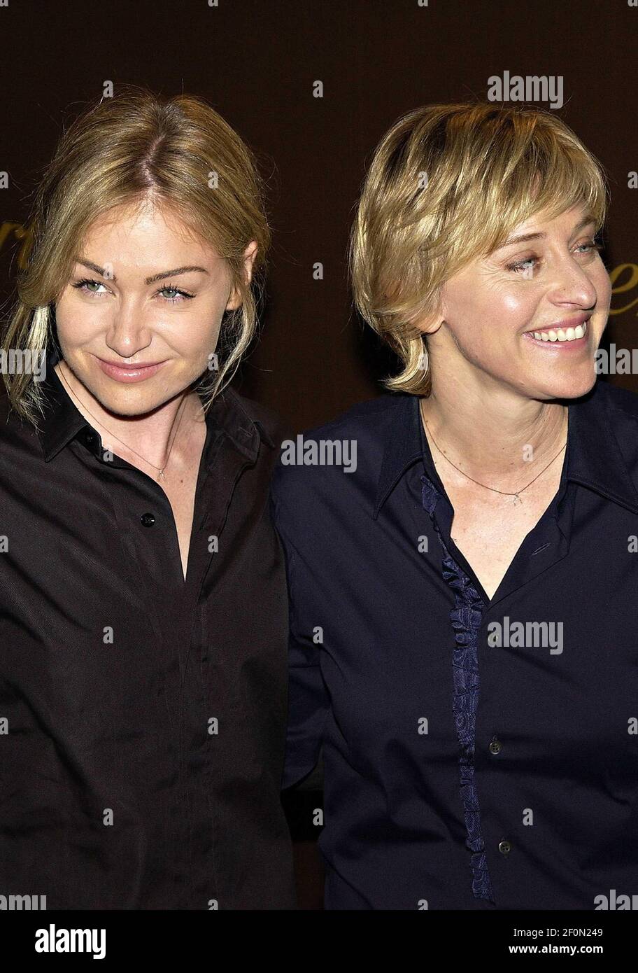 9 May 2005 - Beverly Hills, California - Portia de Rossi and Ellen ...