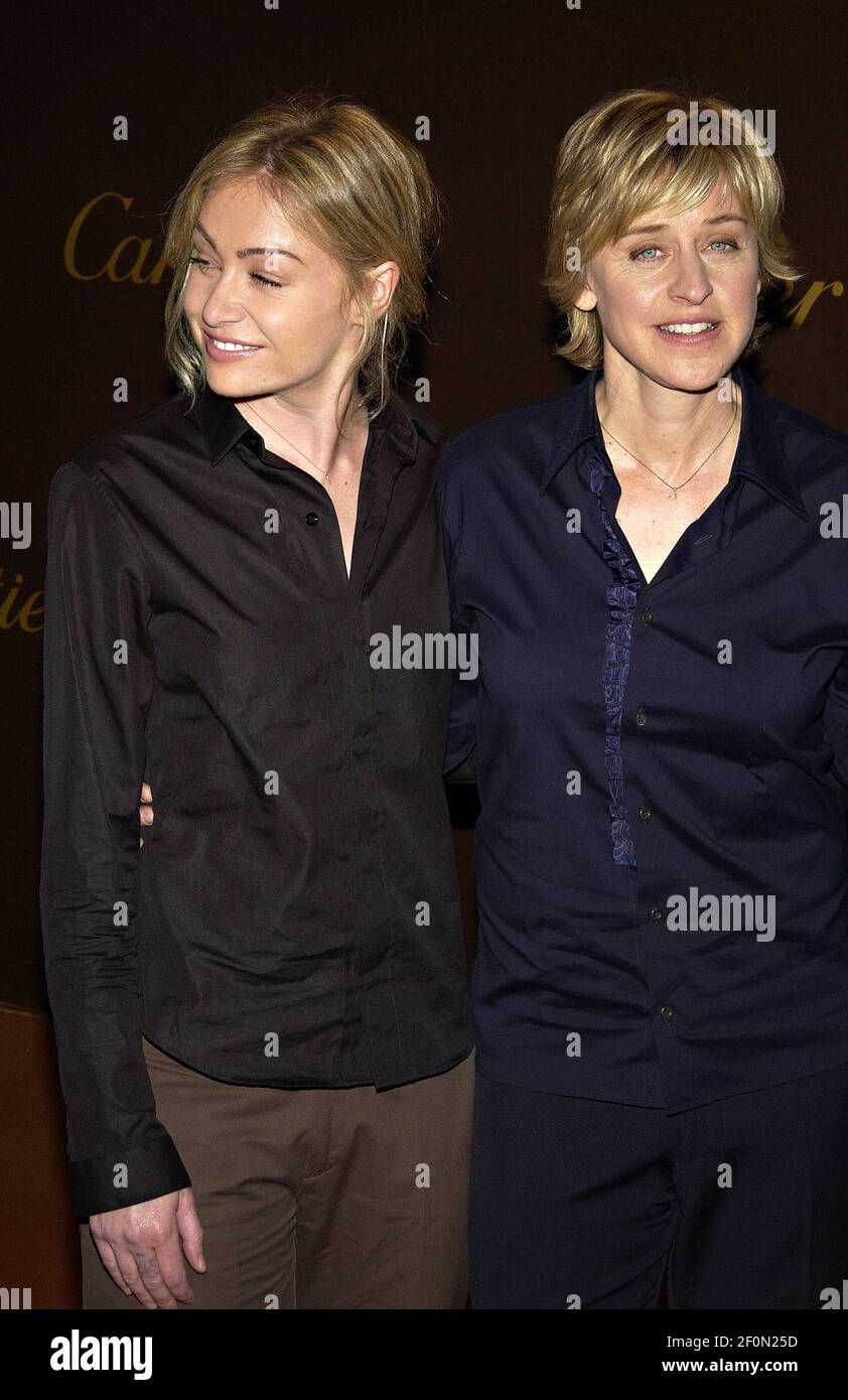 9 May 2005 - Beverly Hills, California - Portia de Rossi and Ellen ...
