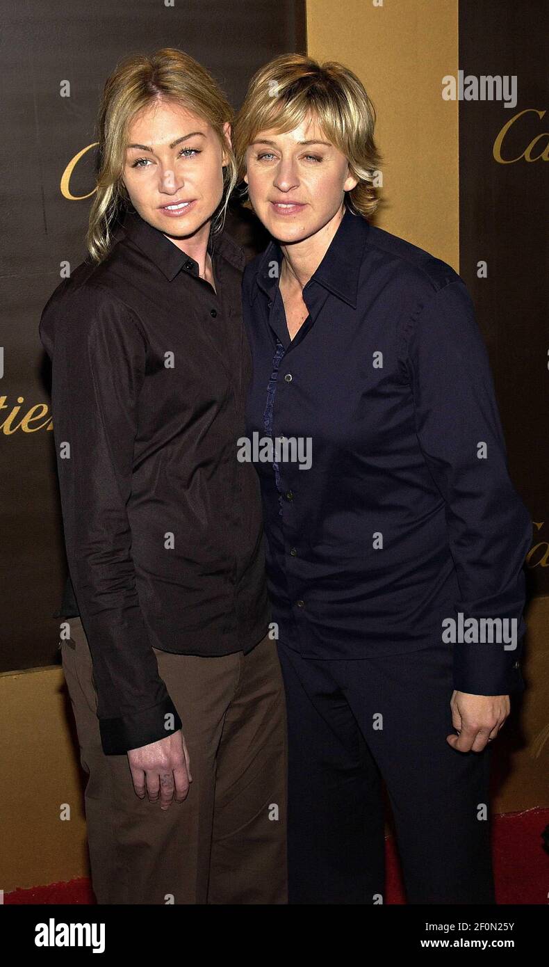 9 May 2005 - Beverly Hills, California - Portia de Rossi and Ellen ...