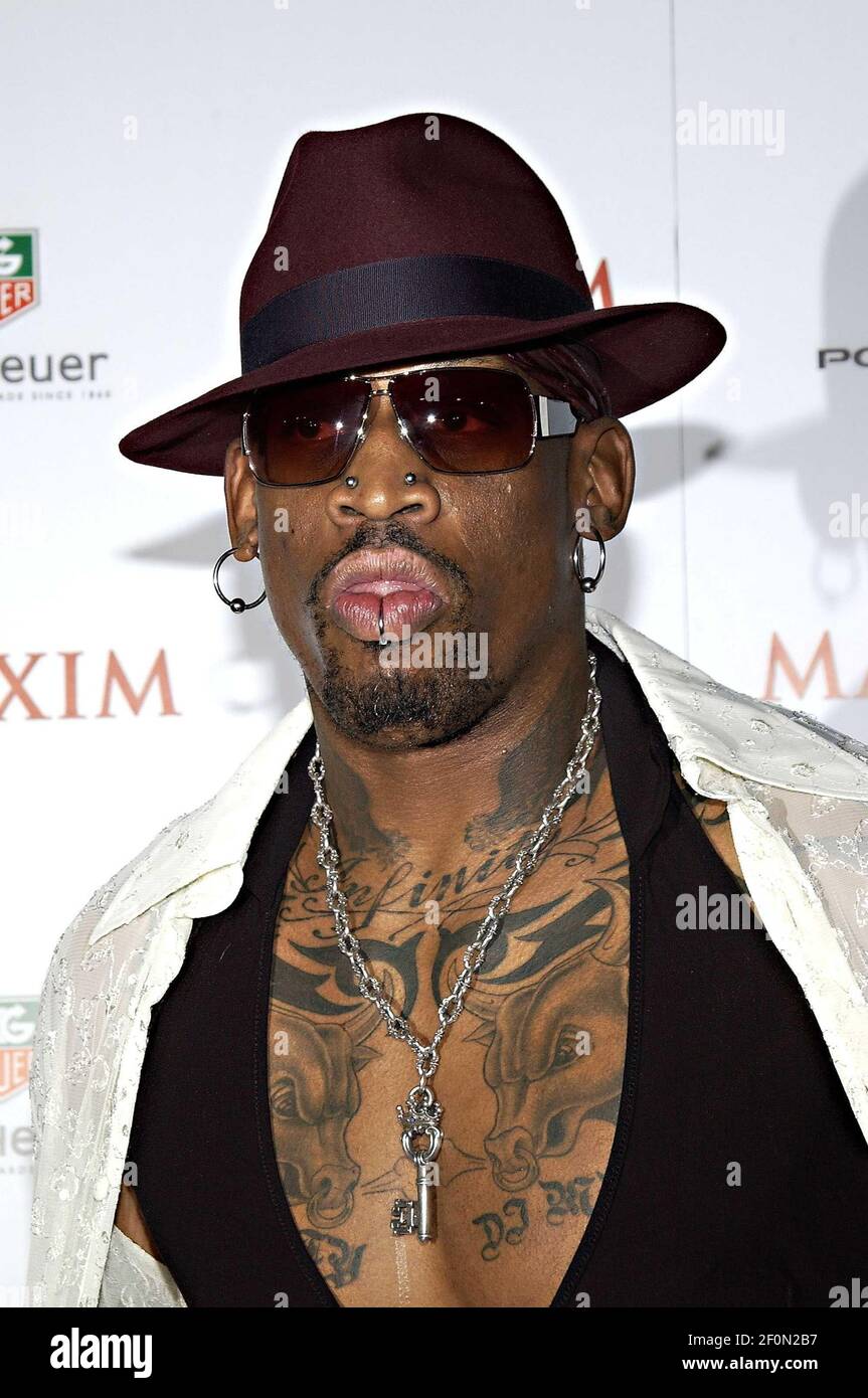 12 May 2005 - Hollywood, California - Dennis Rodman. Maxim Magazine's ...