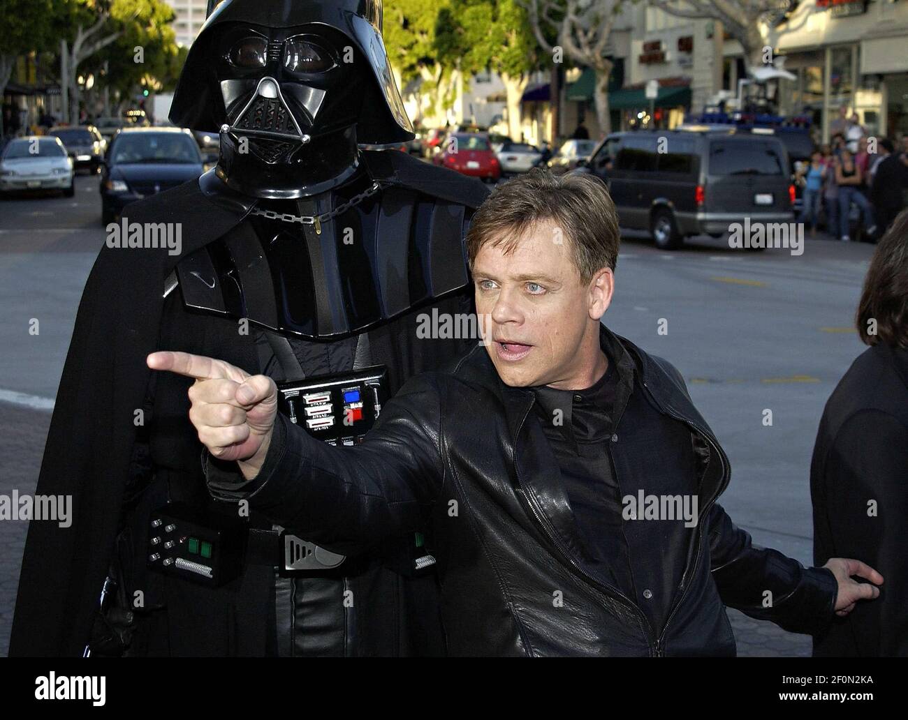 12 May 2005 - Westwood, California - Mark Hamill and Darth Wader. "Star ...