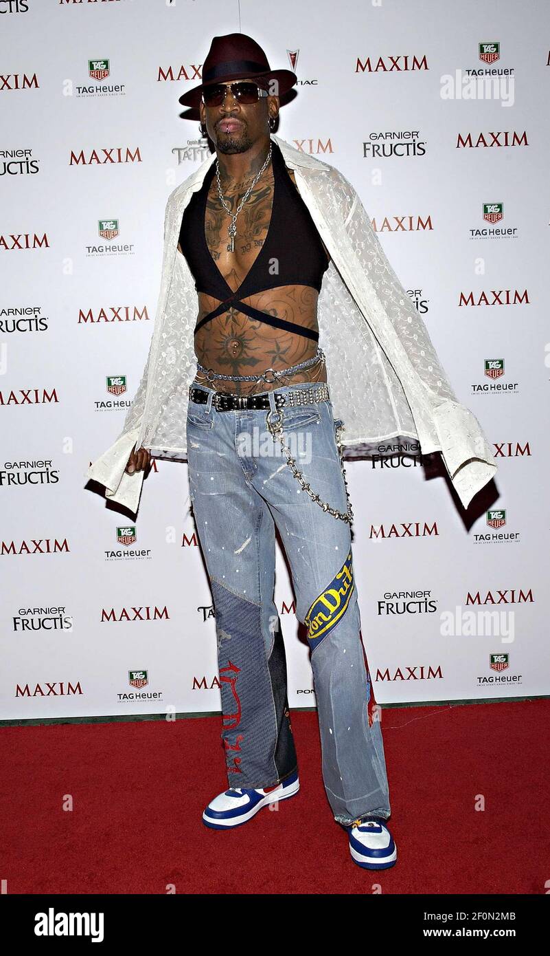 12 May 2005 - Hollywood, California - Dennis Rodman. Maxim Magazine's ...