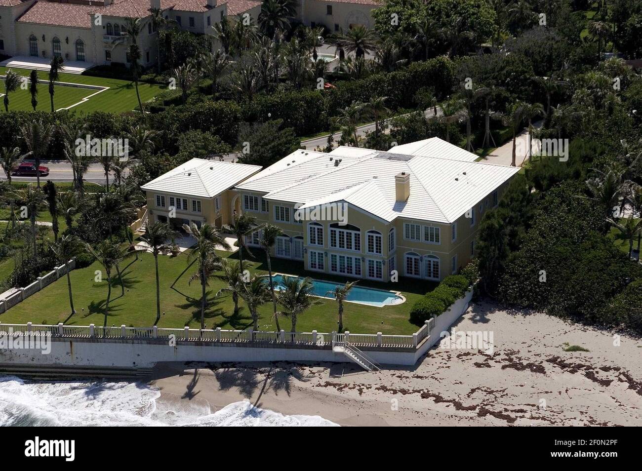 May 14th, 2005. The lavish beach front mansion of Malcolm Glazer in ...