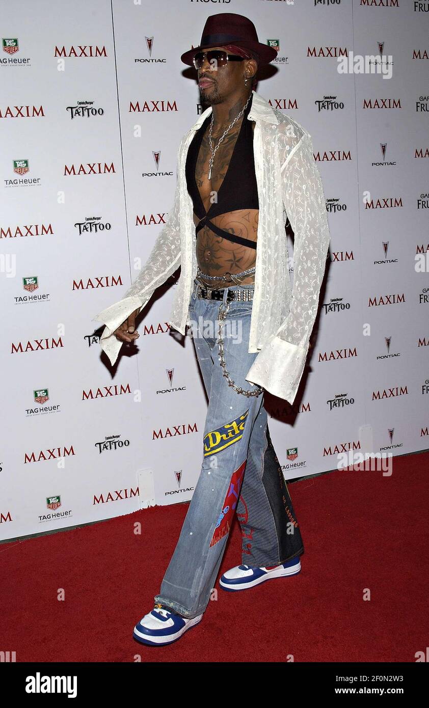 12 May 2005 - Hollywood, California - Dennis Rodman. Maxim Magazine's ...