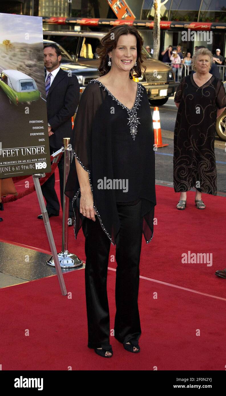 17 May 2005 Hollywood California Rachel Griffiths Hbos Six Feet