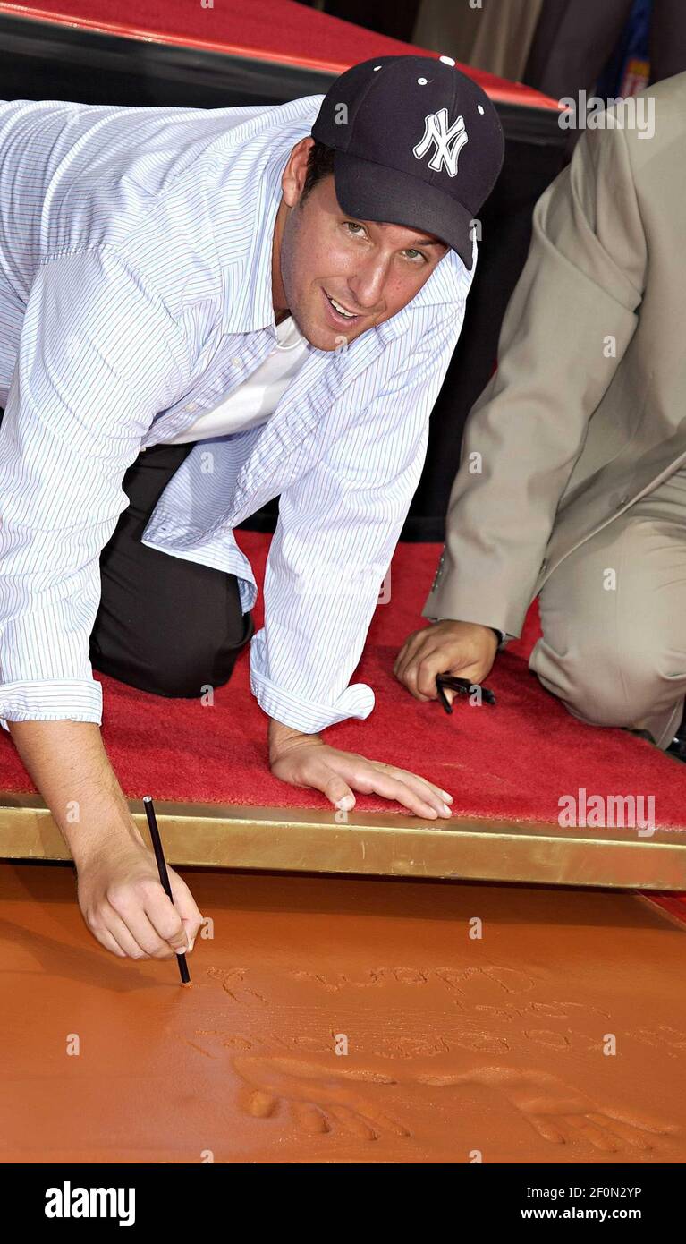 17 May 2005 - Hollywood, California - Adam Sandler. Adam Sandler Foot ...