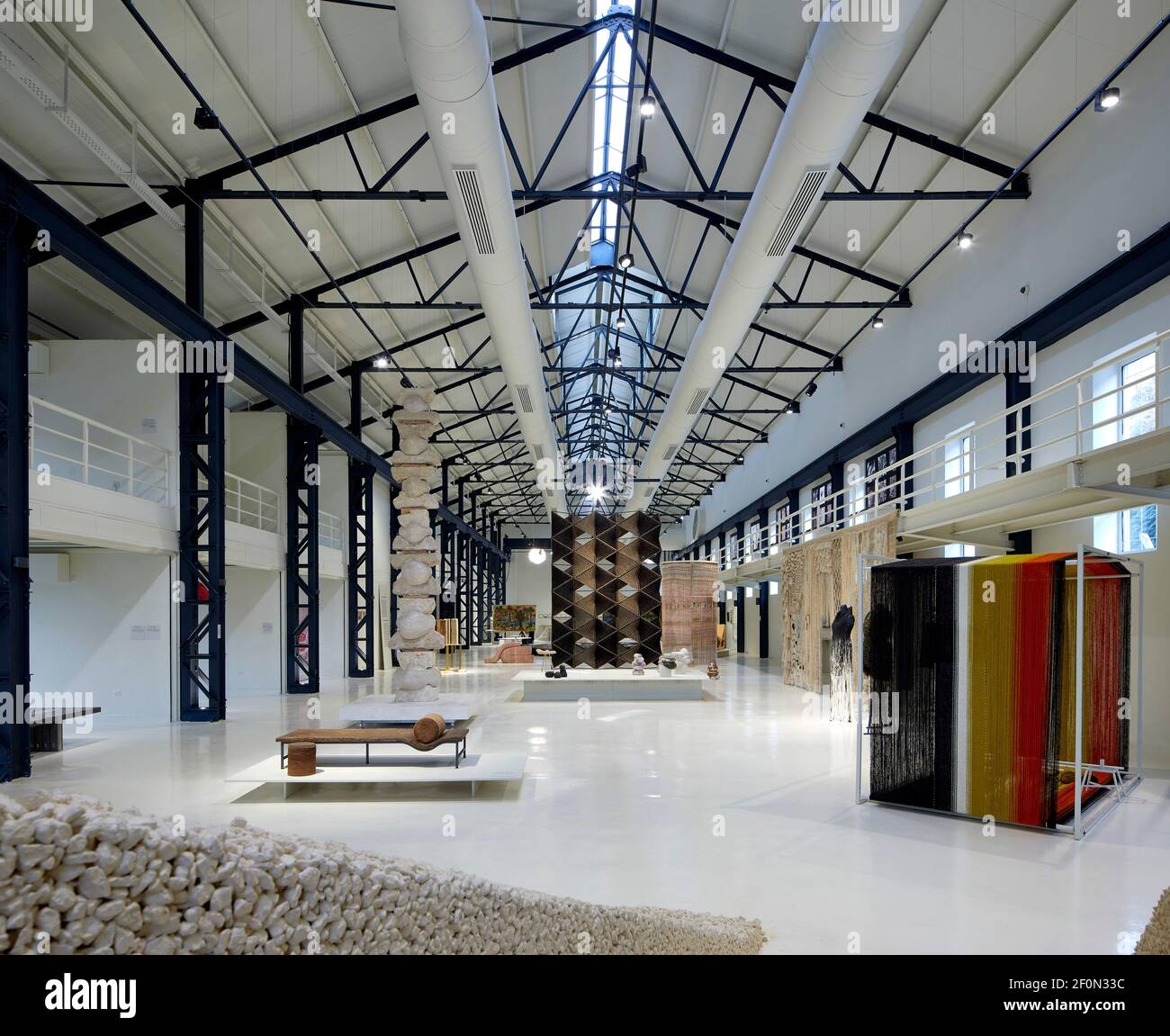 The Hangar Exhibition - overall interior view. Amman Design week 2019 ...