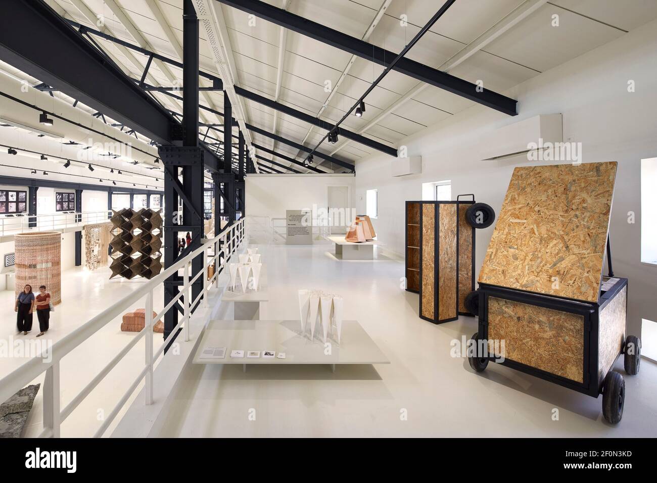 The Hangar Exhibition - interior view. Amman Design week 2019, Amman ...