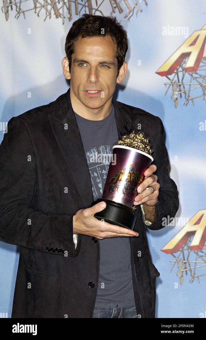 4 June 2005 - Los Angeles, California - Ben Stiller wins the award for ...