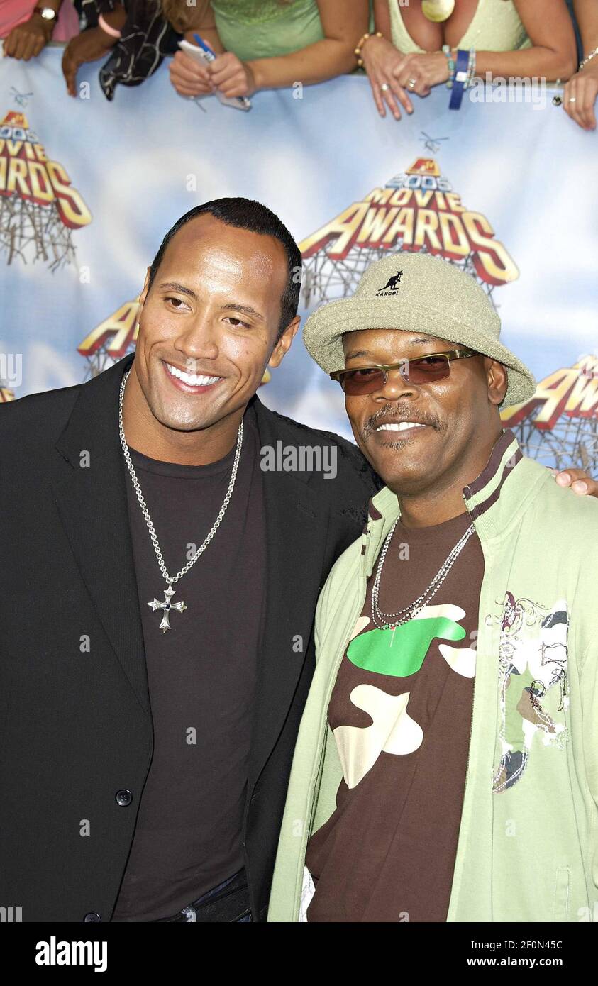 4 June 2005 - Los Angeles, California - Dwayne "The Rock" Johnson and ...