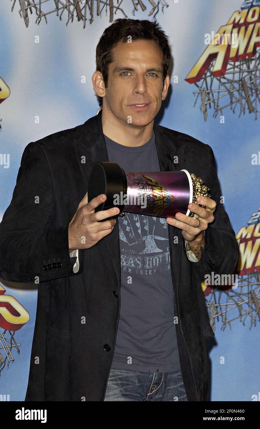 4 June 2005 - Los Angeles, California - Ben Stiller wins the award for ...