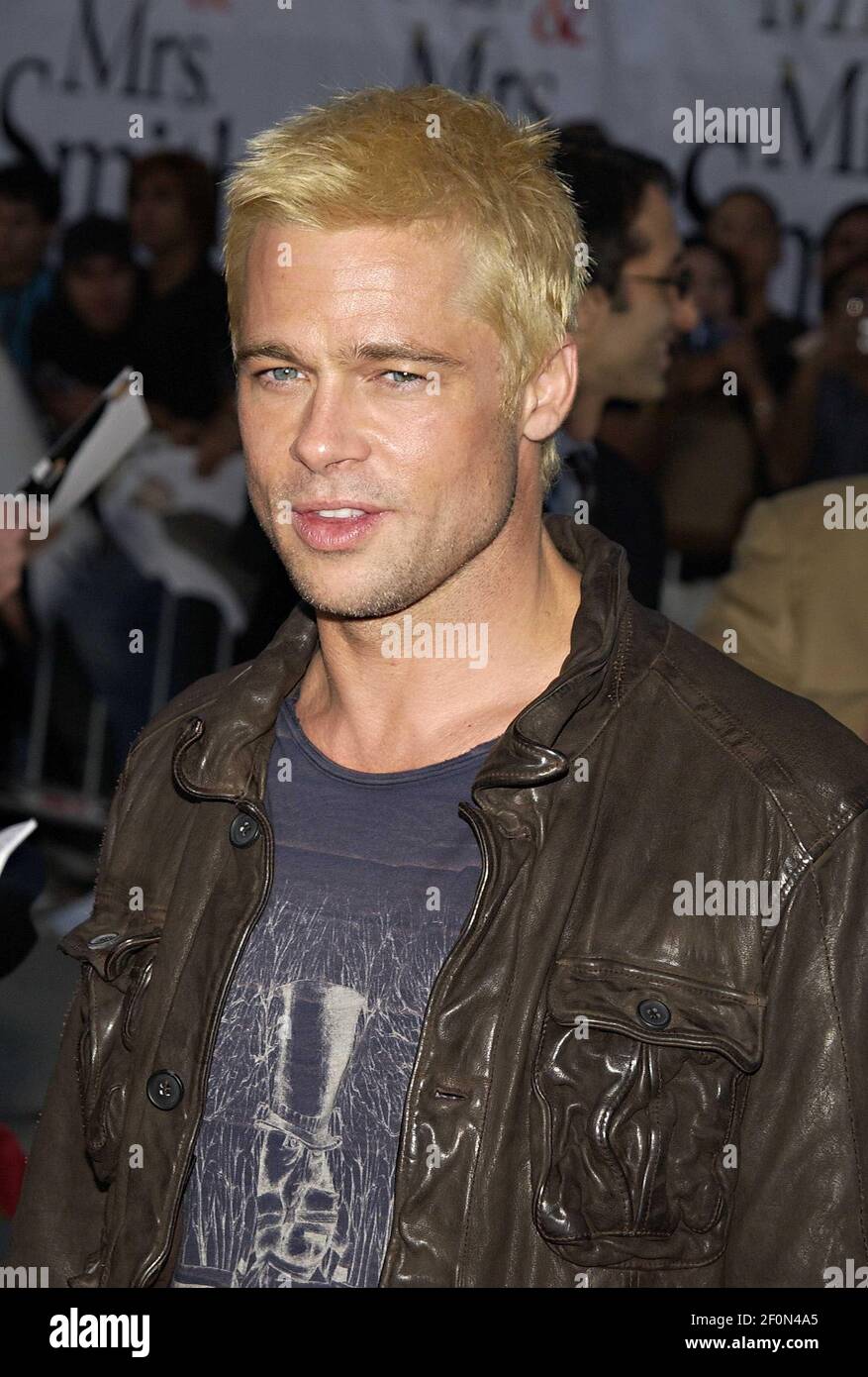 Brad Pitt Mr And Mrs Smith Premiere Brad Pitt At The Los Angeles