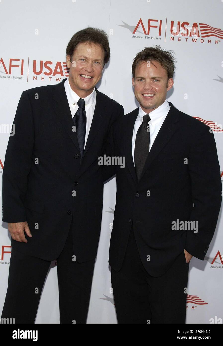 9 June 2005 - Hollywood, California - Rick Dees and son. 33rd AFI Life ...