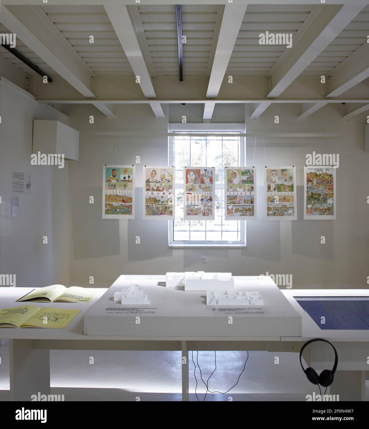 The Hangar Exhibition - interior view. Amman Design week 2019, Amman ...