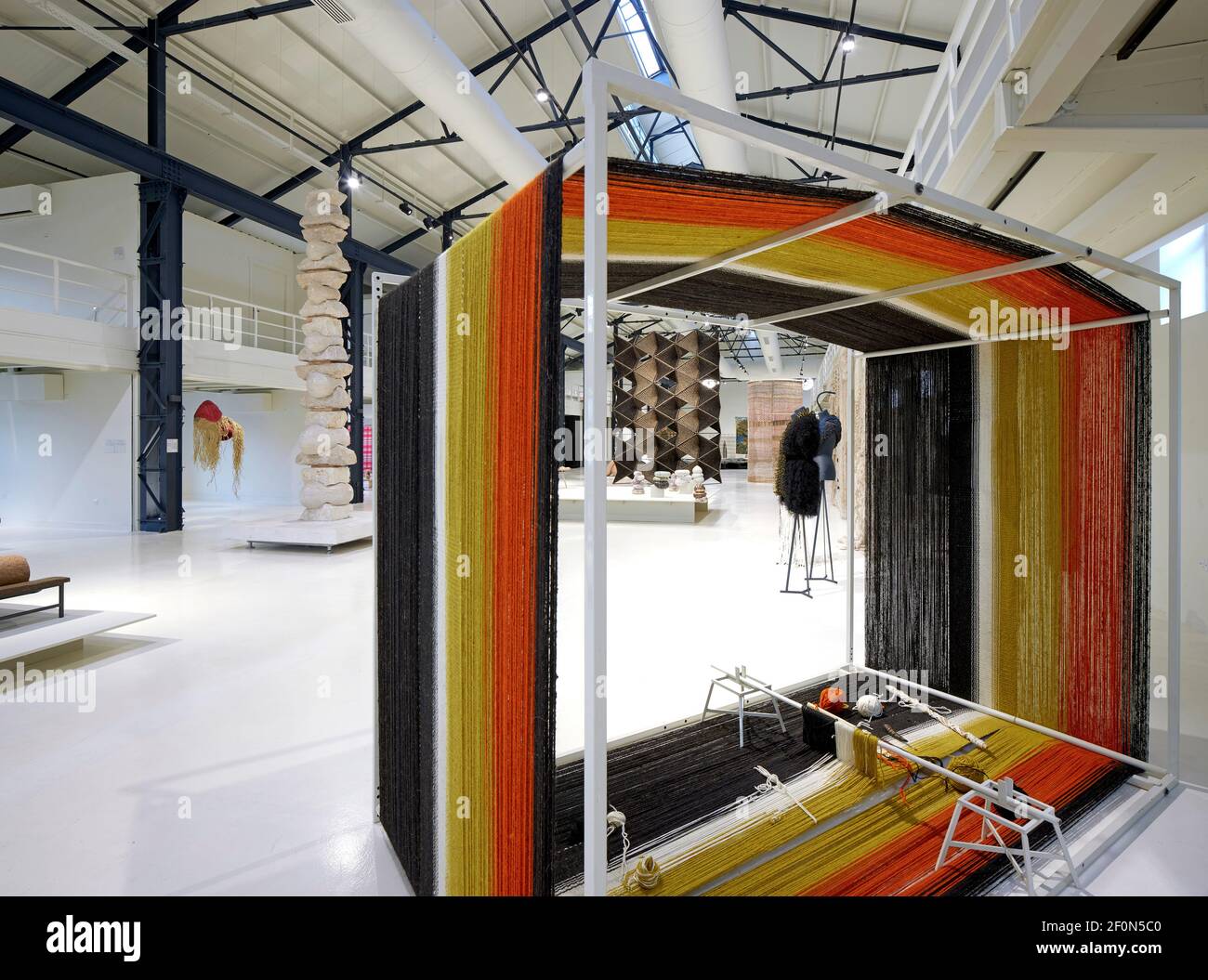 The Hangar Exhibition - interior view. Amman Design week 2019, Amman ...