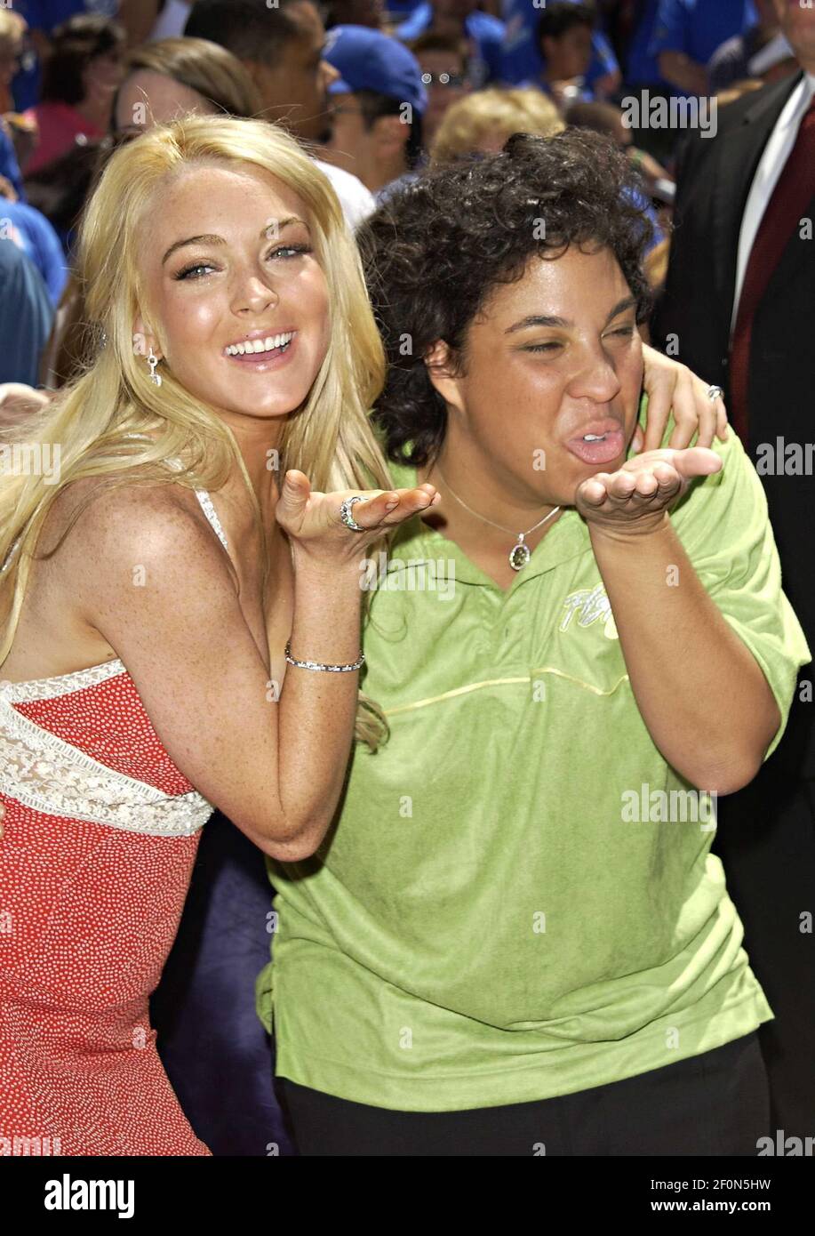 19 June 2005 - Hollywood, California - Lindsay Lohan and director ...
