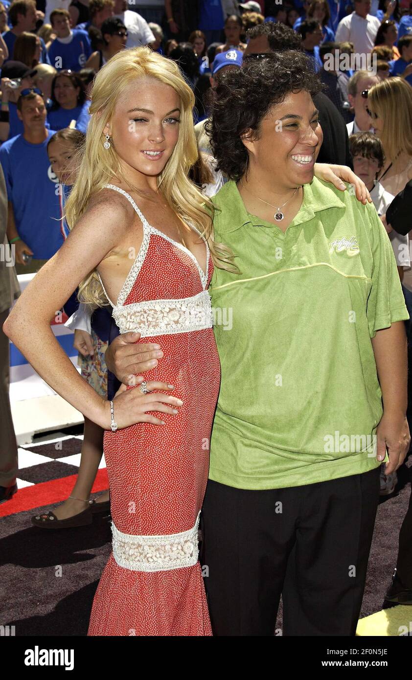 19 June 2005 - Hollywood, California - Lindsay Lohan and director ...
