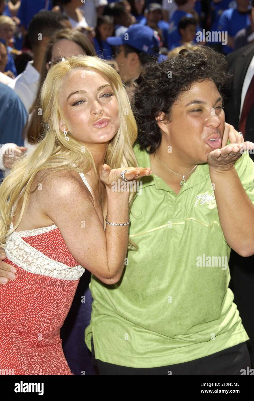 19 June 2005 - Hollywood, California - Lindsay Lohan and director ...