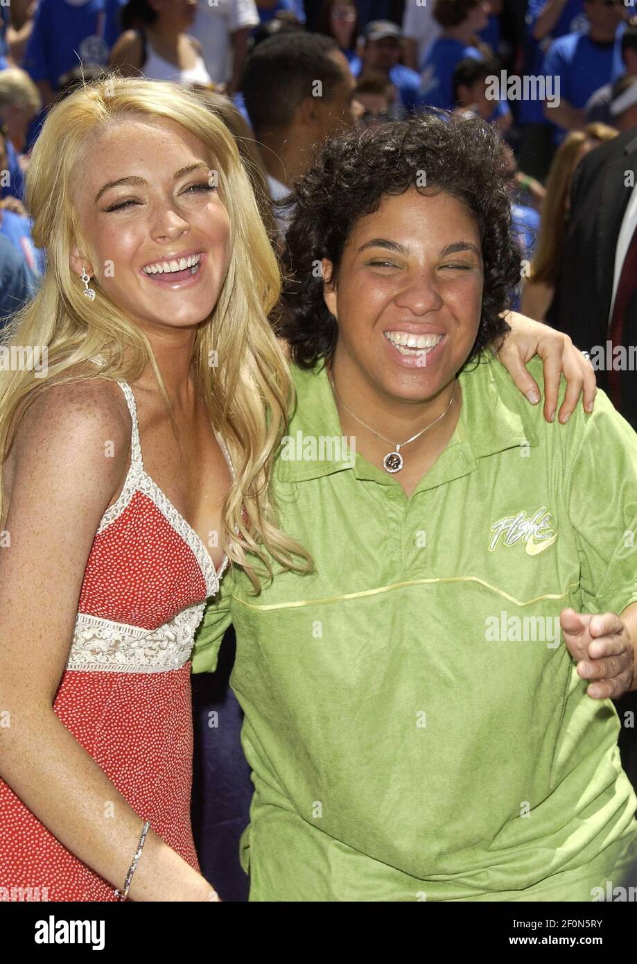 19 June 2005 - Hollywood, California - Lindsay Lohan and director ...