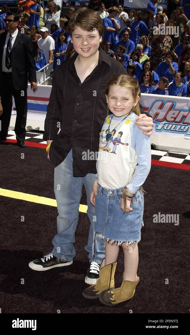 19 June 2005 - Hollywood, California - Spencer Breslin and Abigail ...