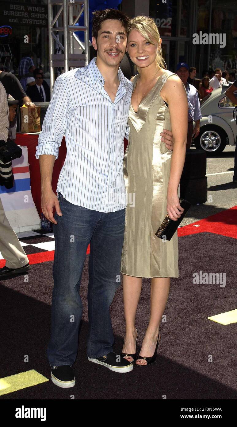 19 June 2005 - Hollywood, California - Justin Long and Kaitlin ...