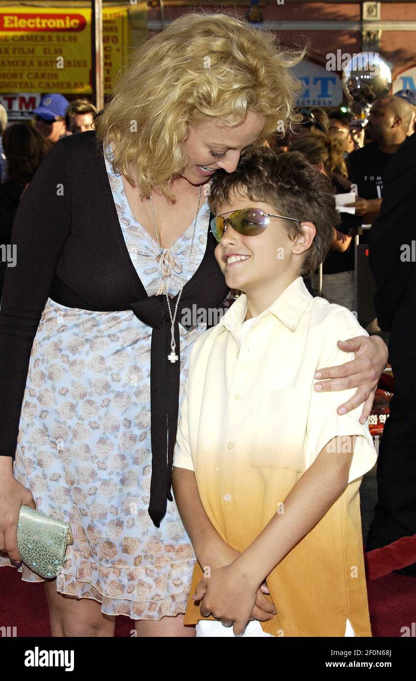 27 June 2005 - Hollywood, California - Virginia Madsen and son Jack ...