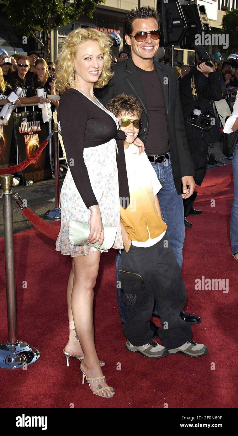 27 June 2005 - Hollywood, California - Antonio Sabato jr, Virginia ...