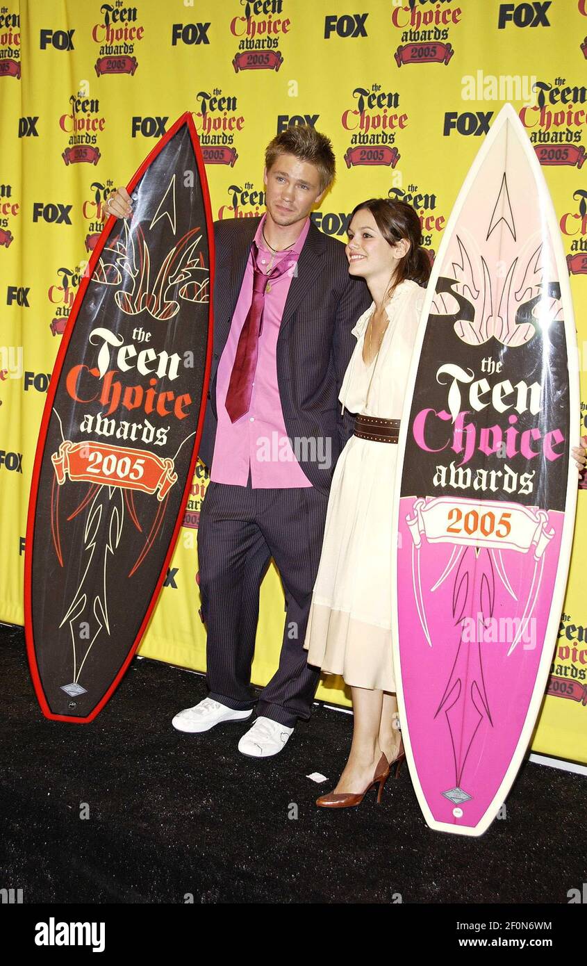 14 August 2005 - Universal City, California - Chad Michael Murray, winner of Choice TV Actor ...