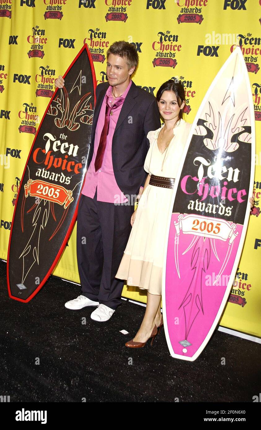 14 August 2005 - Universal City, California - Chad Michael Murray, winner of Choice TV Actor ...