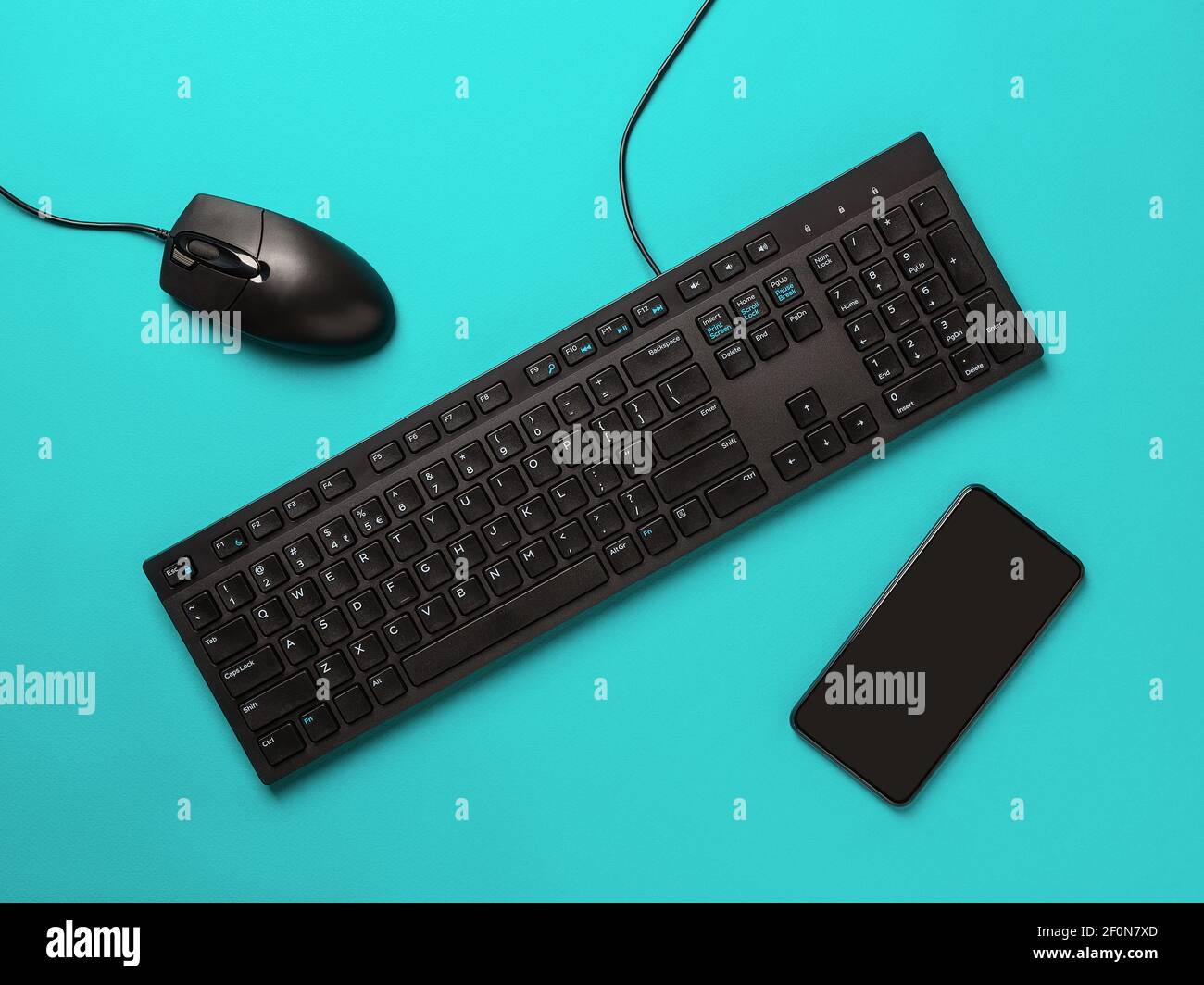 Digital mouse black background hi-res stock photography and images - Alamy