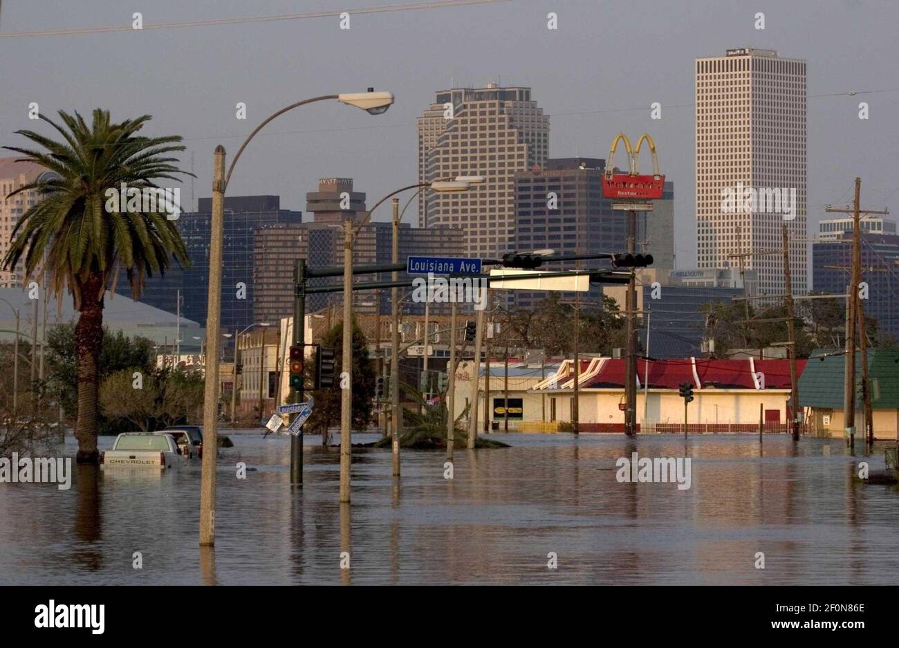5 Sept 2005 - New Orleans, LA - Hurricane Katrina aftermath. New ...
