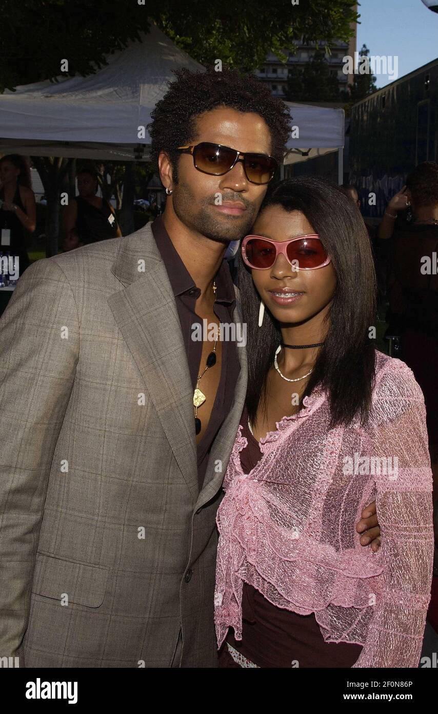 7 September 2005 - Pasadena, California - Eric Benet and daughter India ...