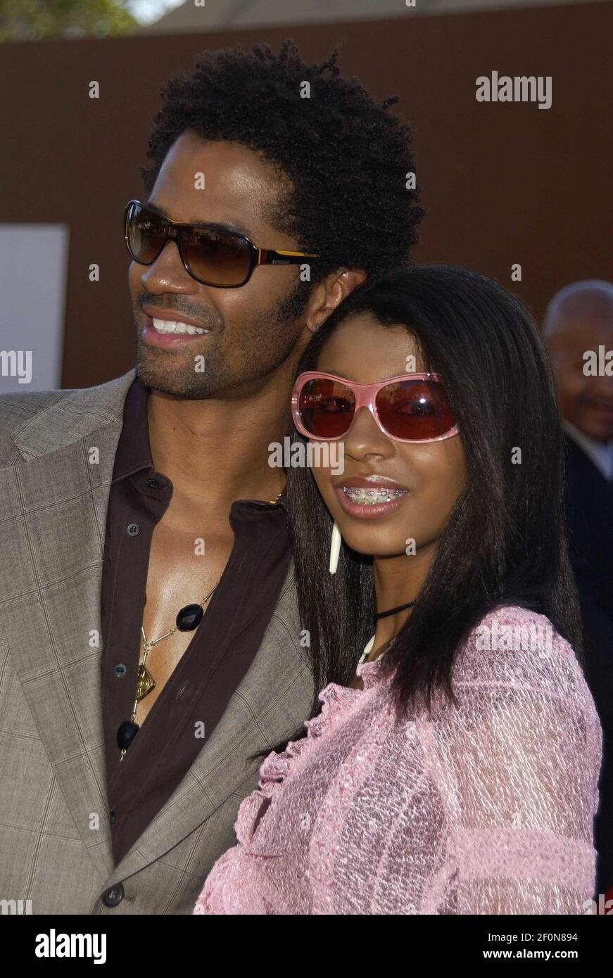 7 September 2005 - Pasadena, California - Eric Benet and daughter India ...