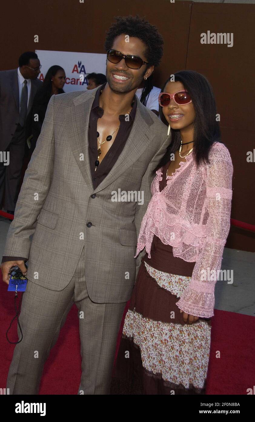 7 September 2005 - Pasadena, California - Eric Benet and daughter India ...