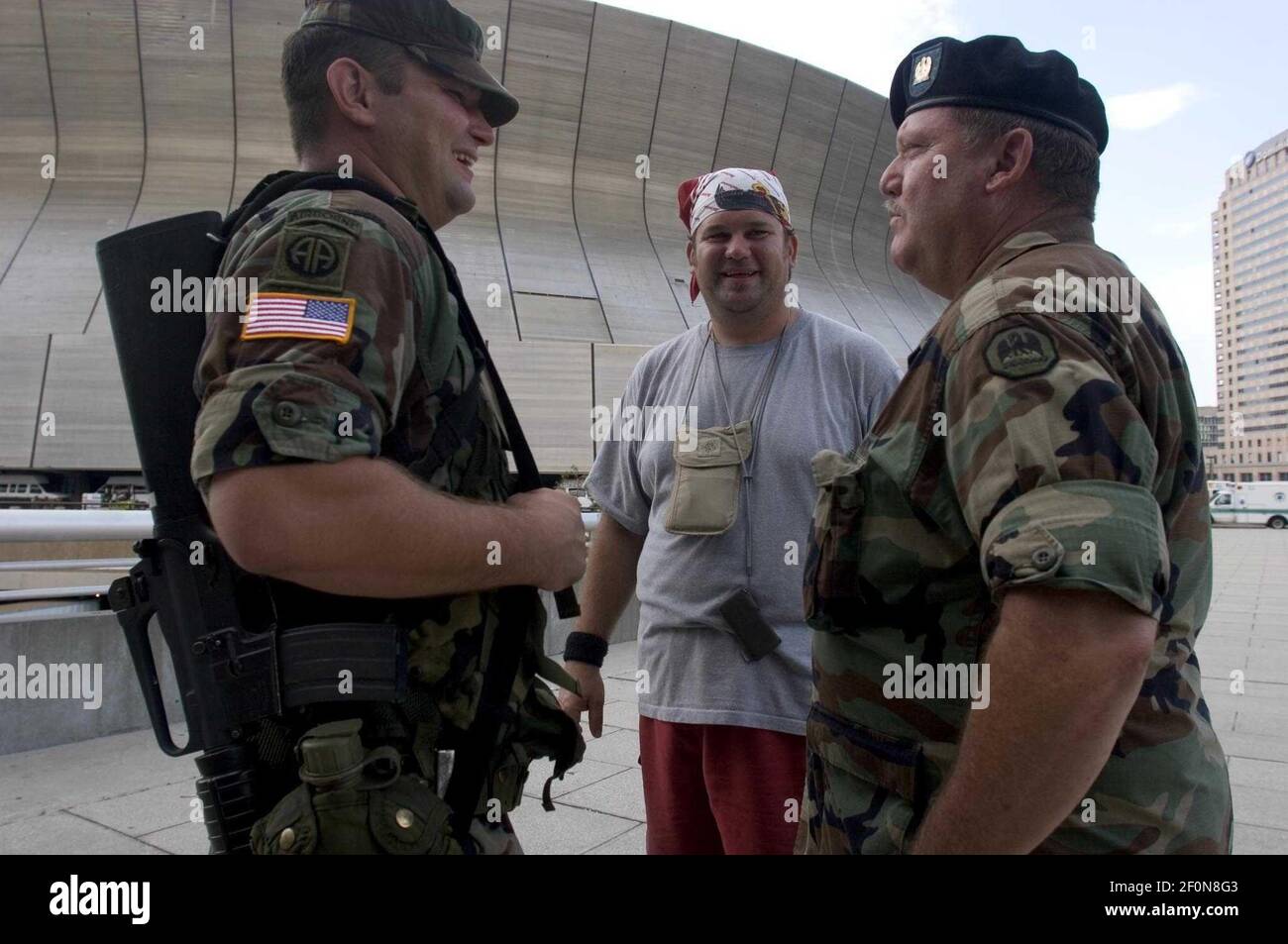 31 August 2005 - New Orleans, LA -The tourist saviour. Staff Sergeant ...