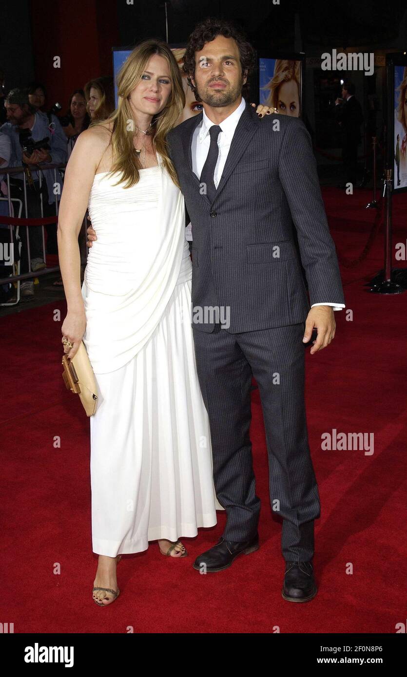 8 September 2005 - Hollywood, California - Mark Ruffalo and wife ...